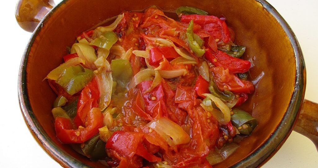 Recette Piperade Basque Traditionnelle Ethno Travels St phanie Langlet